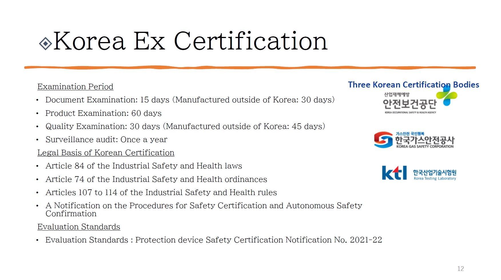 KSC JAPAN:ATEX-NB,IECEx-CB/TL,JPEx | Certification Japan office for Explosion proof of Hazardous ...