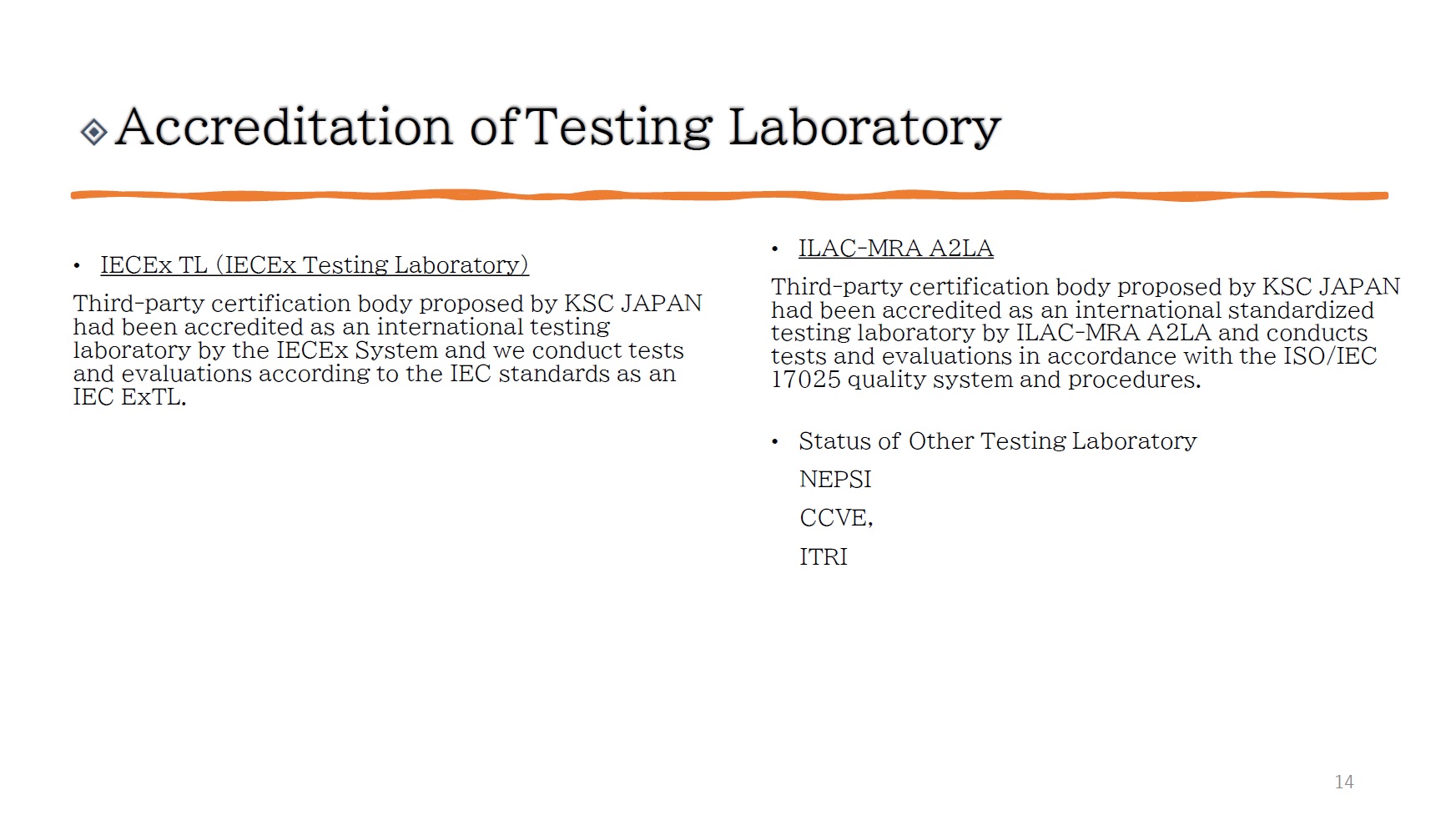 ATEX IECEx JPEx/TIIS Certificate | KSC JAPAN